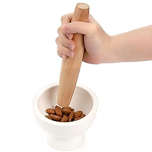 Elsjoy 12 Pack French Rolling Pin Wooden Dough Roller, 8 Inch Tapered Small Roll Pin for Baking Pie, Cookie, Pasta, Dumpling, Non-Stick