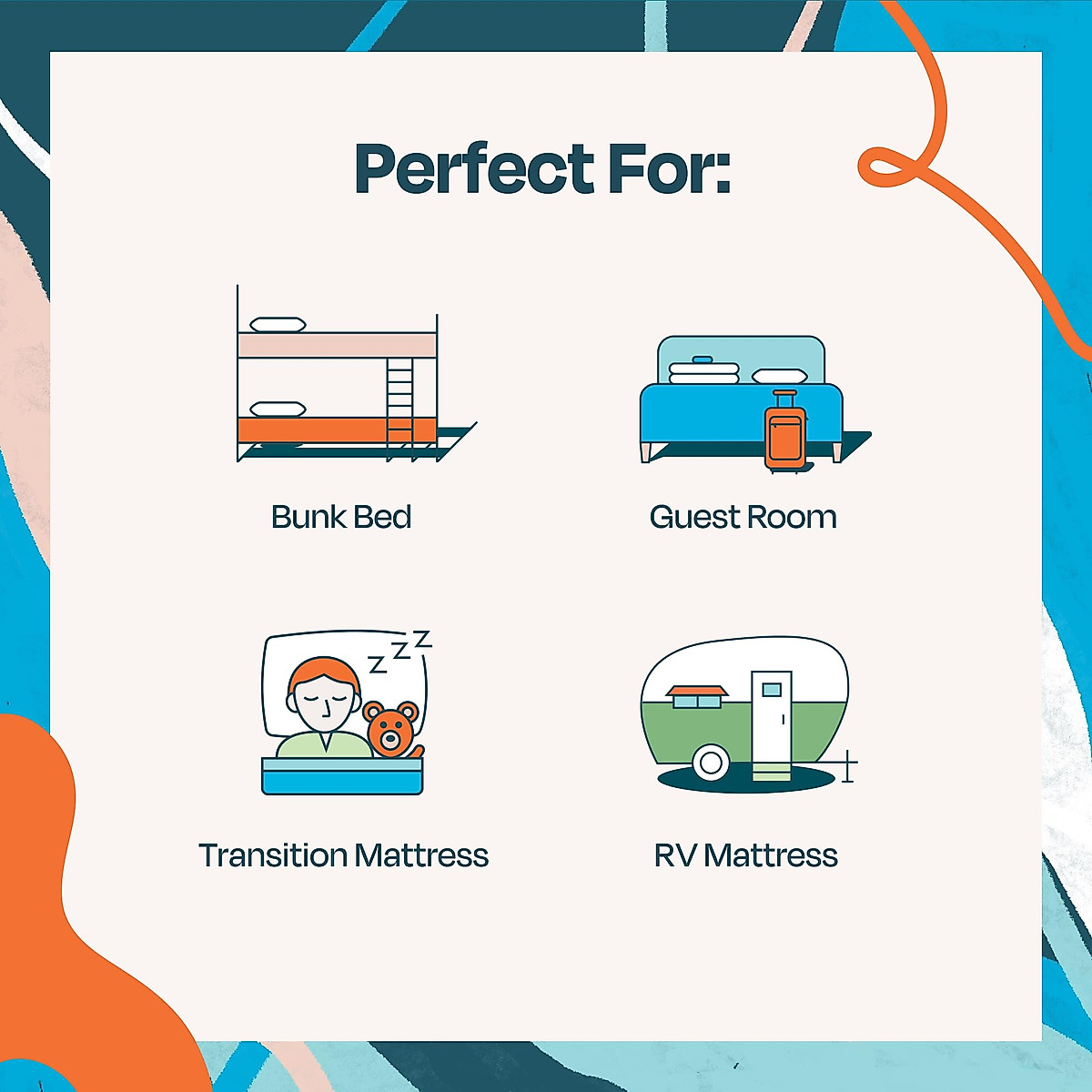 Linenspa 6 Inch Mattress - Firm Feel - Bonnell Spring with Foam Layer - Mattress in a Box - Youth or Kids Bed - Guest Bedroom - Durable and Breathable Support - Affordable - Full XL Size- White