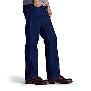 Lee Men's Regular Fit Bootcut Jean, Pepper Prewash, 38W x 36L