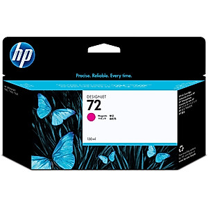 HP C9372A 72 Ink Cartridge, 130ml, Magenta