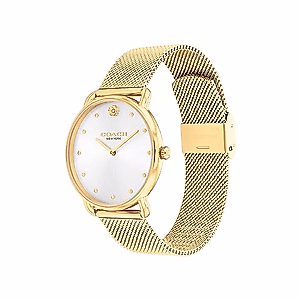 Coach Elliot Women's Watch | Elegant and Sophisticated Stles Combined | Premium Quality Timepiece for Everyday Wear | Water Resistant | (Model 14504208)