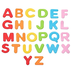 1300 Pieces Mini Foam Letter Stickers for Crafts, 50 Sets of 0.87" Self-Adhesive A-Z Alphabet Letters (6 Assorted Colors)