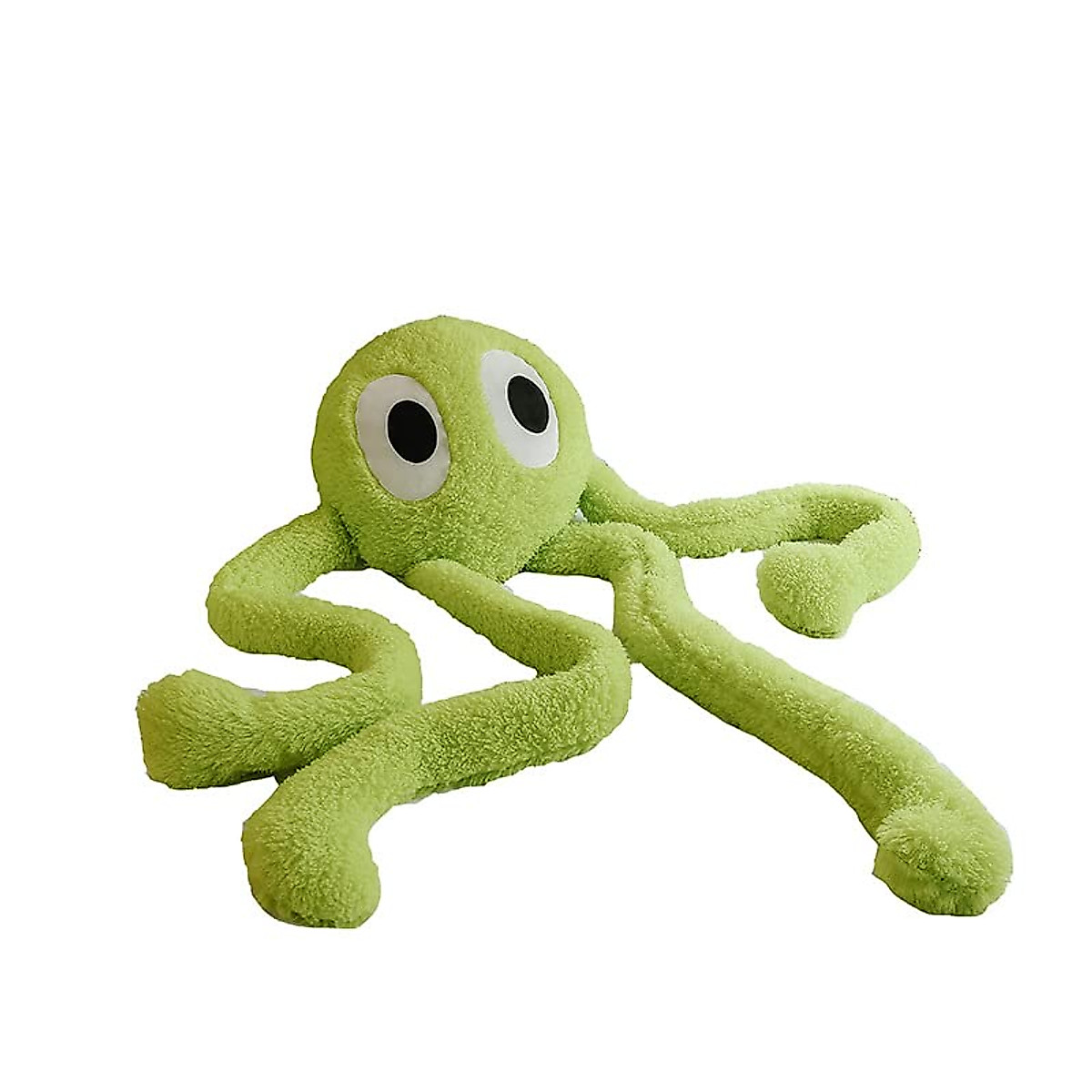 Xshelley Long Legs Octopus, Large Stuffed Animal Octopus Plush Toy, Pillow, Cushion, Soft Octopus Stuffed Sea Animal, Children's Gift (39 inch high Green)