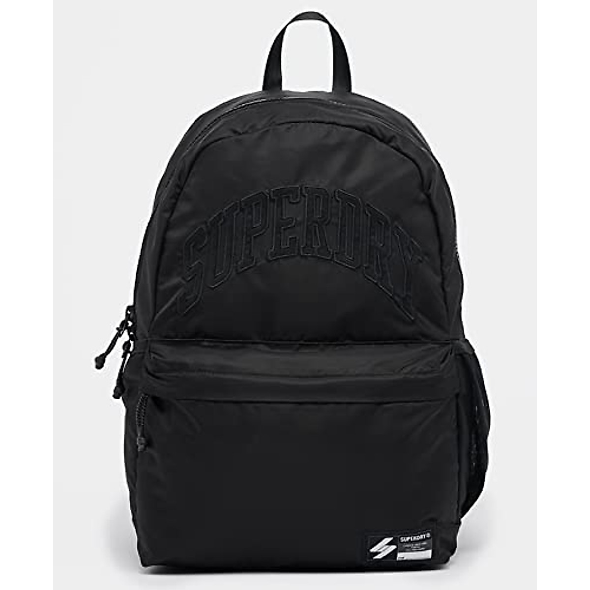 Superdry Mens Unisex Code Graphic Montana Rucksack, Five-Pocket Design Black Size One Size