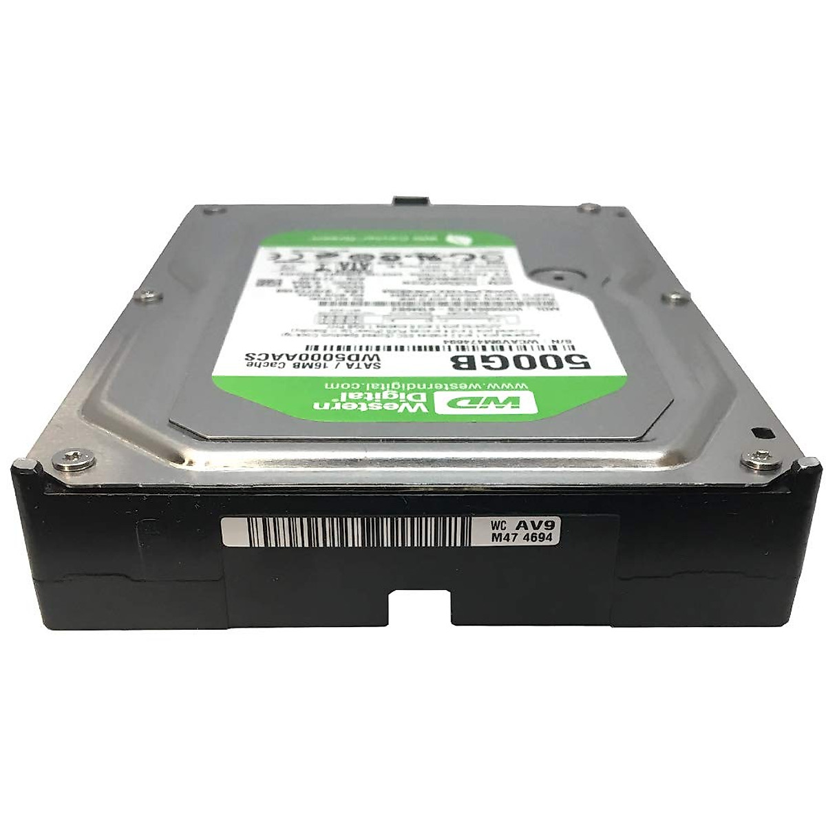 Western Digital Caviar Green 500 GB Bulk/OEM Hard Drive 3.5 Inch, 16 MB Cache, 5400 RPM SATA II WD5000AACS