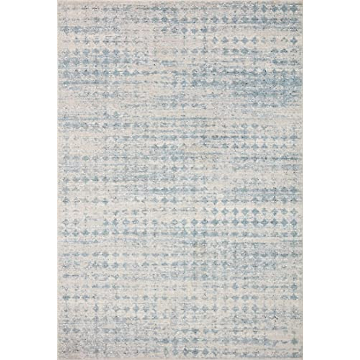 Loloi II Kamala Collection KAM-04 Sky/Dove, Transitional 2'-3" x 3'-10" Accent Rug