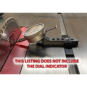 Table Saw Alignment Gauge Without Dial Indicator - Calibrate and Align Your Blade & Fence - Eliminate Burn Marks and Reduce Kickback!