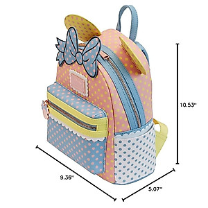 Minnie Mouse Pastel Polka Dot Mini Backpack