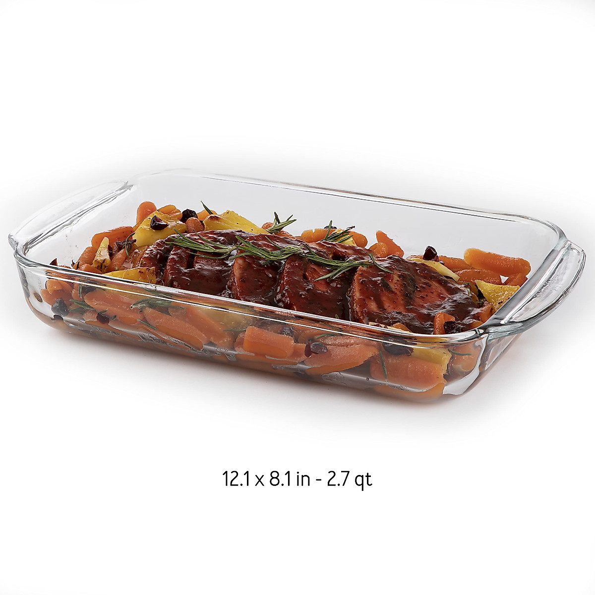 Libbey Baker's Basics 3-Piece Glass Casserole Baking Dish Set