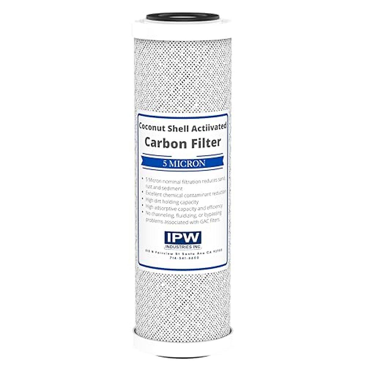 Replacement Filter Kit Compatible with Krystal Pure KR10 RO System - Includes Carbon Block Filters & Polypropylene Sediment Filter