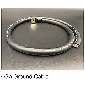 Blaupunkt AMK00 Car Audio Amplifier 0 Gauge Wiring Kit Blue