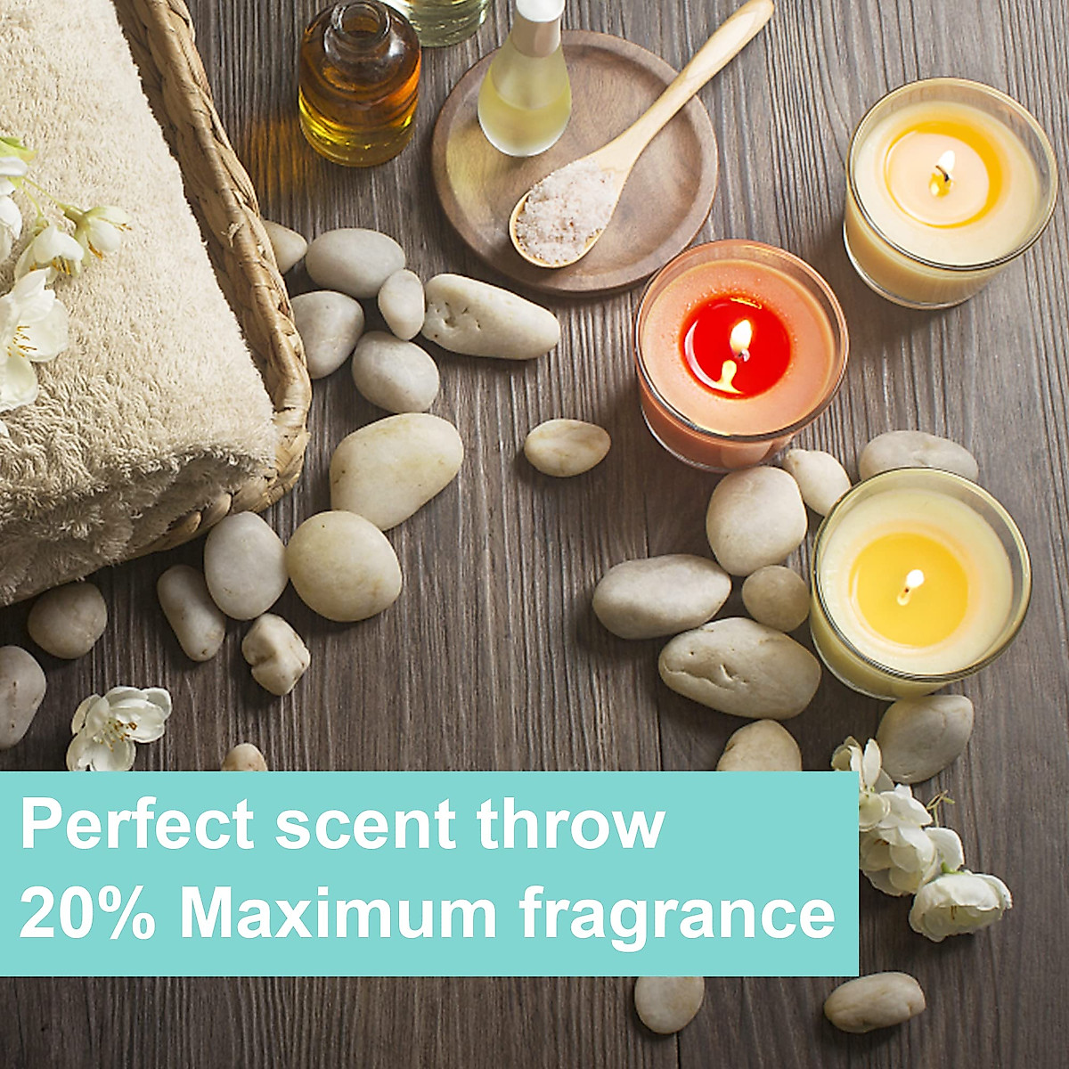 Soy Wax Candle Making Kit Supplies, Natural Candle Wax For Candle Making, DIY Art&Crafts Kit for Adults,Beginner,Kids, Including 5lbs Soy Wax Flakes, 100 Candle Wick, 10 Centering Devices, Melting Pot