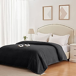 SEALY Heated Electric Blanket Queen Size, Flannel Electric Blanket with 10 Heating Levels & 1-12 Hours Auto Shut Off, Fast Heating Warming Blanket, Machine Washable, Grey, 84 x 90 Inch