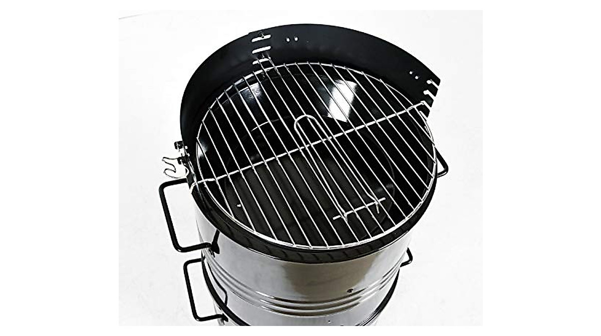 CMI 14-Inch Vertical Charcoal Smoker Grill