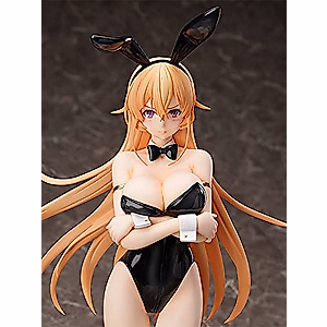 FREEing Food Wars! Shokugeki no Soma: Erina Nakiri(Bare Leg Bunny Ver.) 1:4 Scale PVC Figure,Multicolor