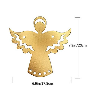 Tinksky Angel Paper Garland String Hanging Flag Christmas Wedding Party Decoration Baby Shower Event Supplies 3M