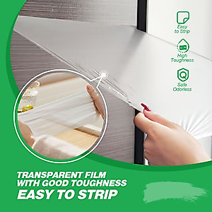 E-SDS Masking Liquid Tape, Transparent Peelable Coating, Used for Priming Window Painting, 1 Quart