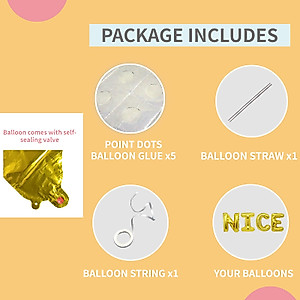 Decorit LAST RODEO Bachelorette Balloon Set, with Let’s Go Girls Western Cowgirl Hat, Boots, and Disco Ball, Bride to Be Accessory, Bridal Shower Party Favor, Nashville Bride, Engagement, Wedding