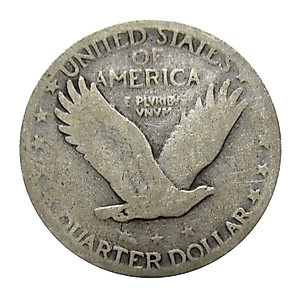 90% Standing Liberty Quarters Mixed Dates 1 Coin Quarter Circulated