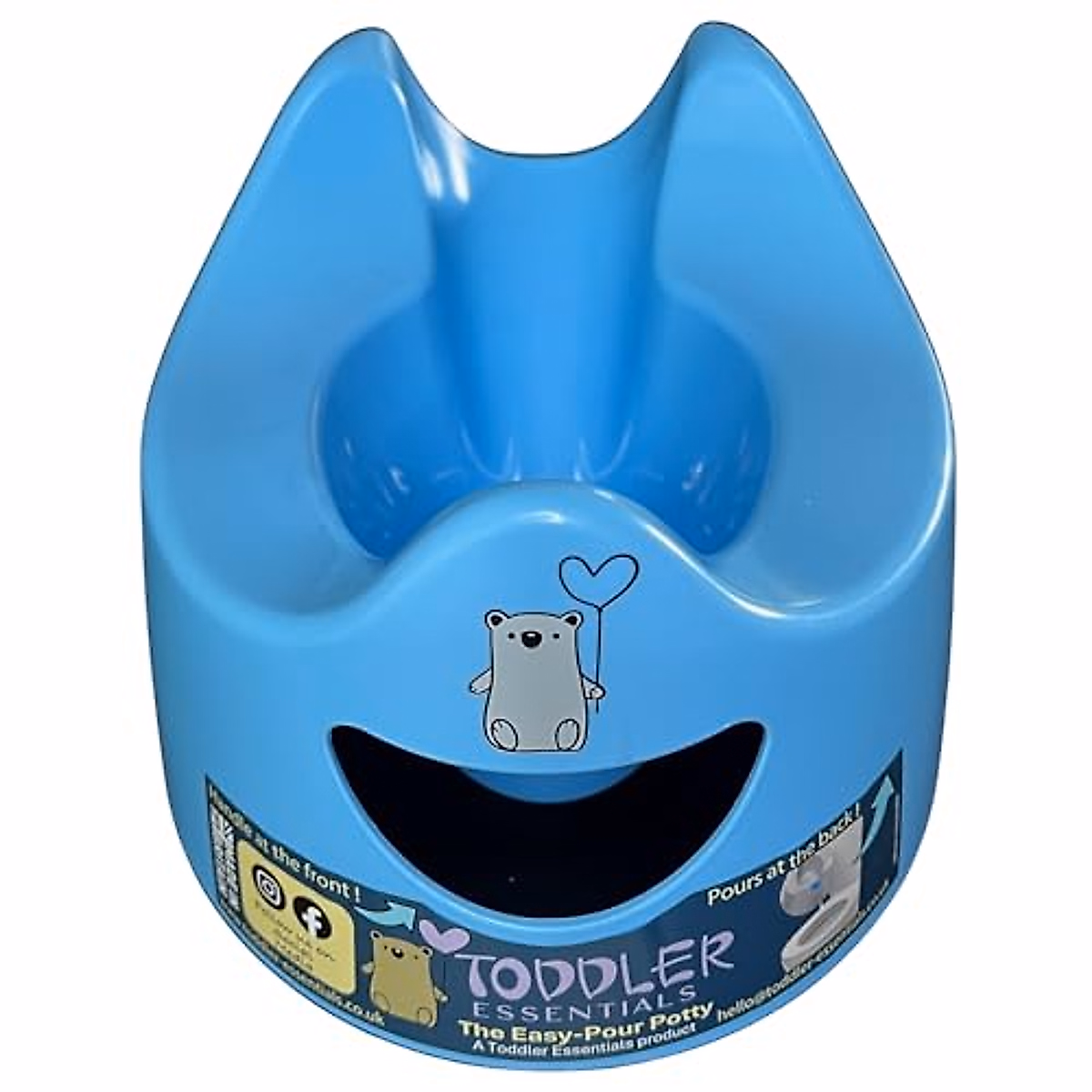 Pourty Easy-to-Pour Potty, Blue
