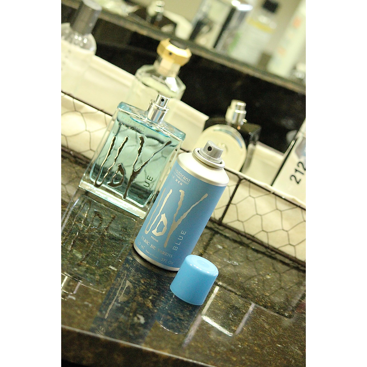 Ulric De Varens Blue Eau De Toilette Spray 100ml Set 2 Pieces 2019366877