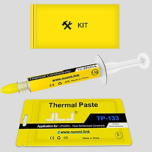 JLJ Thermal Paste 1.5g CPU Thermal Paste Silicon Grease Compound CPU Paste Heatsink Based High Performance Thermal Paste CPU Thermal Paste
