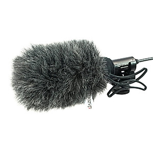 Azden SWS-CX Furry Windshield Cover for SGM-250CX and SGM-250MX Microphones (Gray)