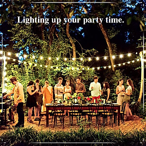 winsaLED Outdoor Light Bulbs, Replacement Bulbs for Outdoor String Lights, 2W Low Watt Light Bulbs for String Light Bulbs Replacement, UL S14 E26 120V 2700K Shatterproof 15 Pack