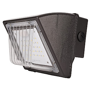 24W LED Wall Pack Light, Commercial and Industrial Outdoor Pathway Lighting, IP65 Waterproof LED Exterior Light, 3120 Lumens, 200-250W HPS/HID Replacement, 5000K Daylight A ETL & DLC Listed