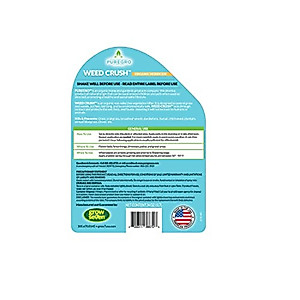 PureGro Weed Crush Ready-to-Use | Organic Herbicide | Pet and Kid Friendly | Fast Acting | Non-Synthetic, All Natural |
