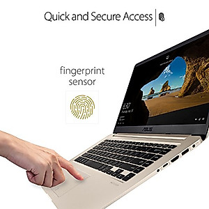 ASUS VivoBook S Ultra Thin and Portable Laptop, Intel Core i5-8250U processor, 8GB DDR4 RAM, 256GB SSD, 15.6” FHD WideView Display, ASUS NanoEdge Bezel, S510UA-DS51