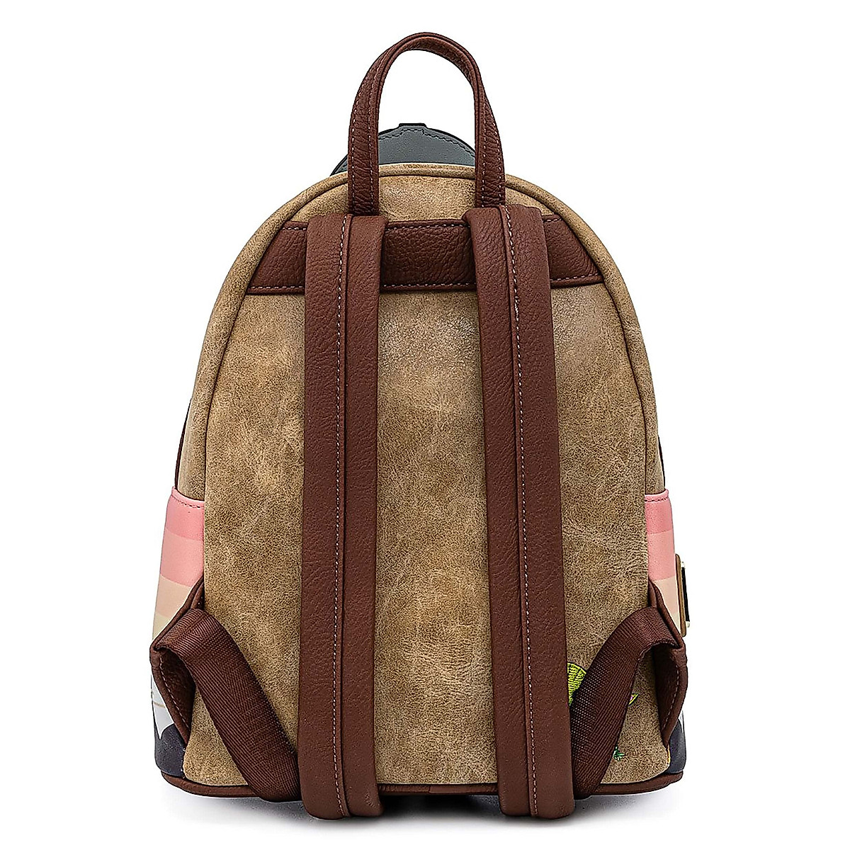 Loungefly Star Wars The Mandalorian Bantha Ride Mando and Baby Yoda Womens Double Strap Shoulder Bag Purse