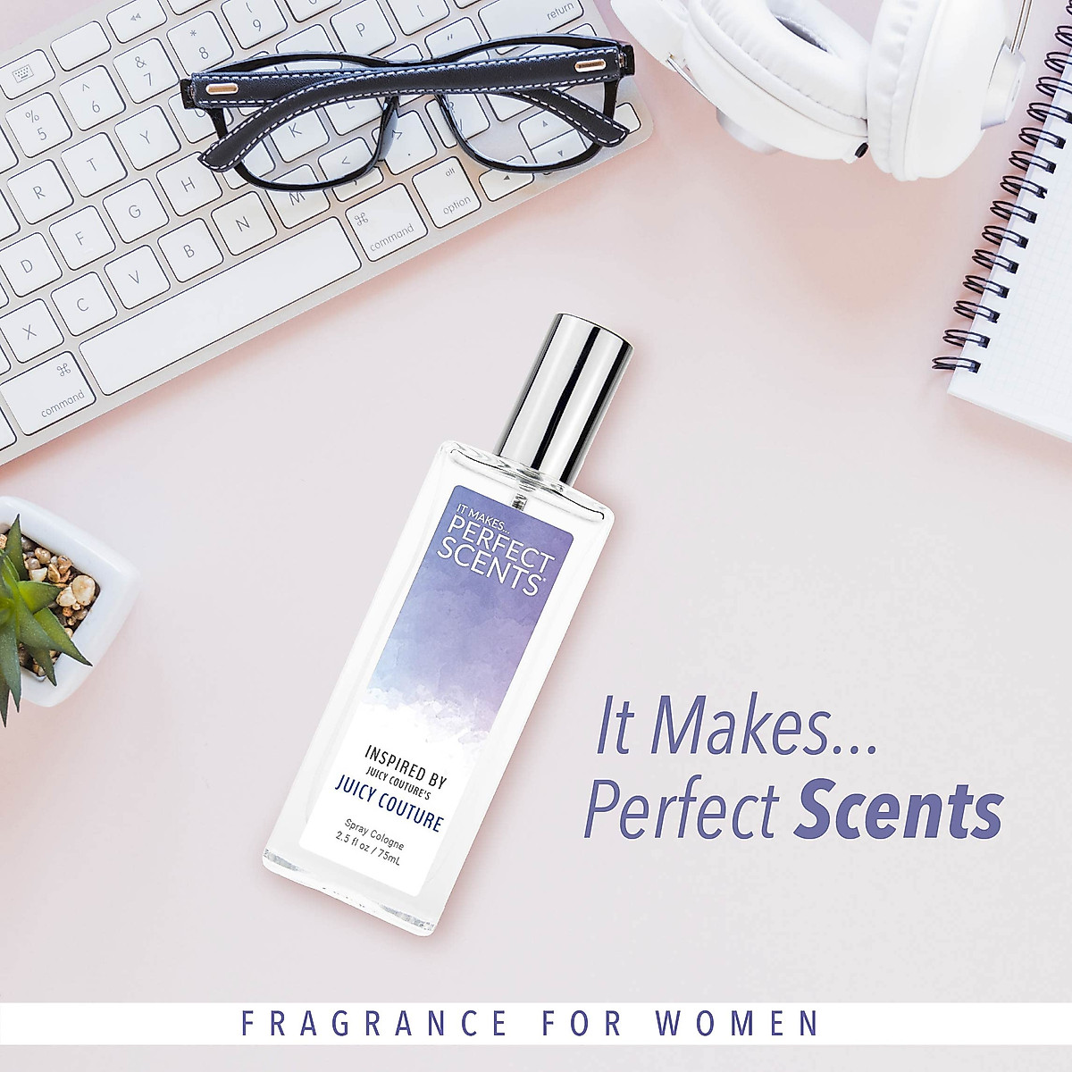 Perfect Scents Fragrances | Inspired by Juicy Couture's Juicy Couture | Women’s Eau de Toilette | Vegan, Paraben Free | Never Tested on Animals | 2.5 Fluid Ounces