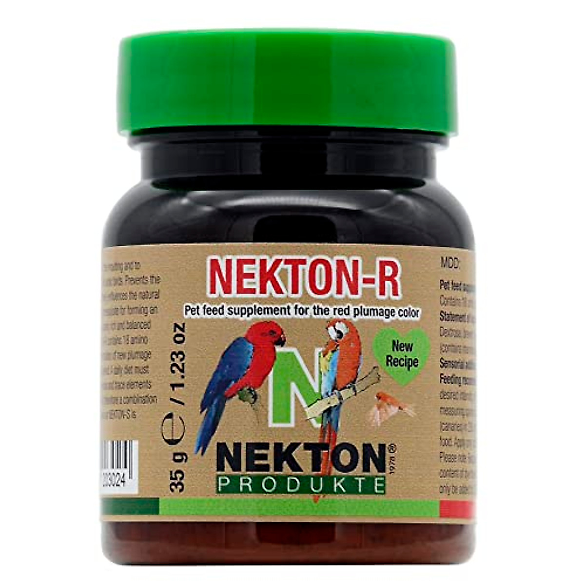 Nekton-R Enhances Red Color in Birds, 35gm