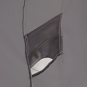 Classic Accessories Ravenna Water-Resistant 40 Inch Rectangular Fire Pit Table Cover, Outdoor Firepit Cover