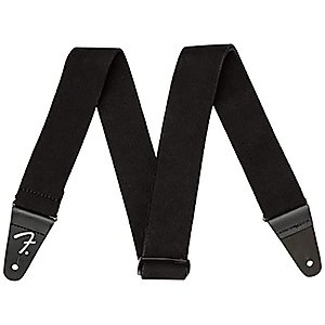 Fender SuperSoft Guitar Strap, 2in, Black