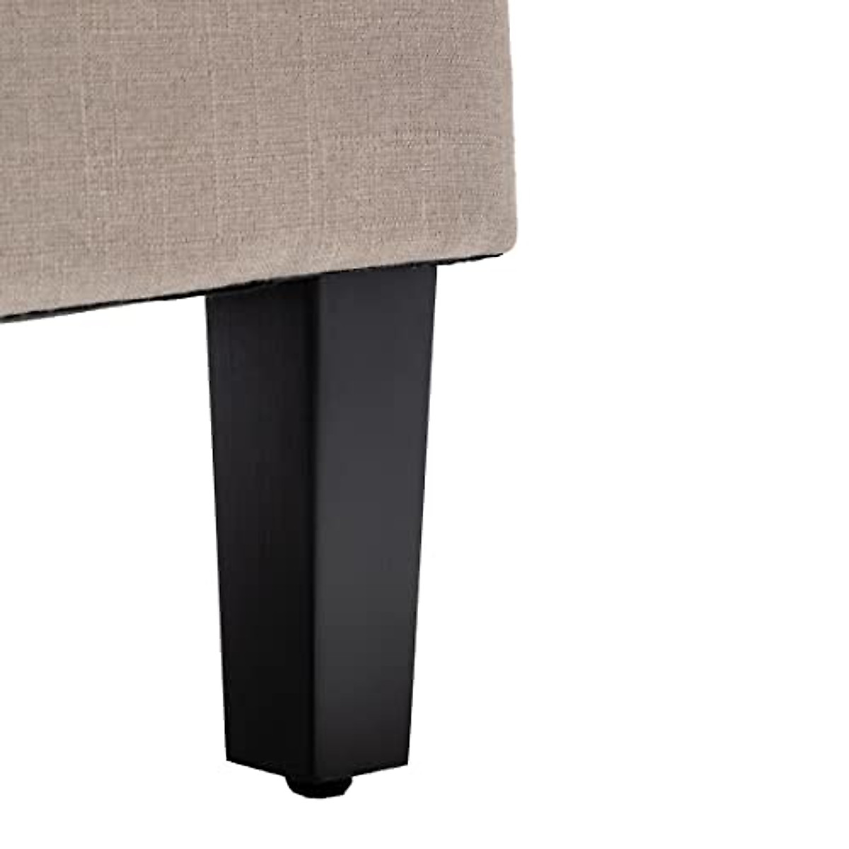 Yongqiang Modern Upholstered Settee Bench for Dining Room Living Room Entryway High Back Loveseat Sofa Couch Banquette Khaki