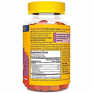 Nature Made Kids First Fiber Gummies, 60 Count for Digestive Health