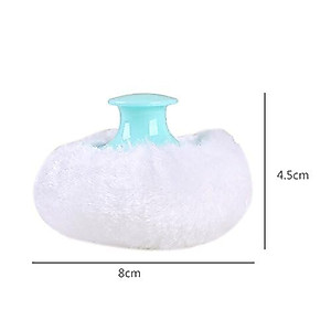 Topwon Baby Powder Puff Kit for Body Powder Container Dusting Powder Case for Baby&Mom