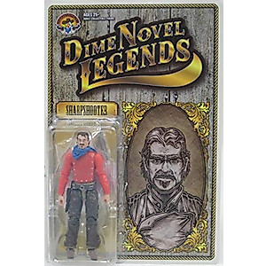 Dime Novel Legends 1/18 Scale (4" Tall) Old west Action Figure Sharpshooter
