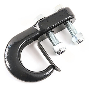 Red Hound Auto Universal Recovery Tow Hook Compatible with Jeep Ford Dodge Chevrolet GMC Toyota Pickup Truck