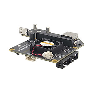 Geekworm KVM-A8 PCIe Version for Raspberry Pi 4 Model B KVM Over IP Support KVM V3 PoE ATX HDMI CSI (Not Include Raspberry Pi)