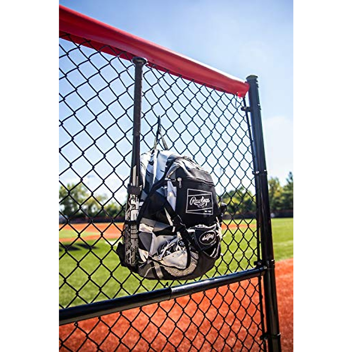 Rawlings | REMIX Baseball & Softball Equipment Bag | T-Ball / Rec / Travel | Backpack - Black