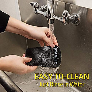 STANLEY S4005 3.5" x 5.75" Extra-Strong Anti-Slip Grip Dashboard Gel Pad for Cell Phone, Tablet, GPS, Keys or Sunglasses, Pack of 4