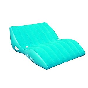 SUN COMFORT COOL SUEDE Double Zero Gravity Lounge, Sapphire