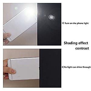 NICETOWN High-End Thermal Curtains, Full Blackout Curtains 84 inches Long for Dining Room, Soundproof Window Treatment Drapes for Hall Room, Black, 52 inches Wide Per Panel, Set of 2 Panels