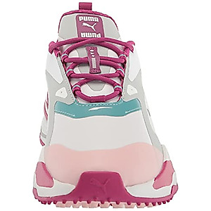 Puma 376584056.5 Gs-Fast WMNS Puma White-Chalk Pink-Porcelai 6.5 Womens