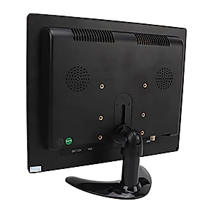 Naroote 12.1 TFT LED Monitor, Clear Image Portable 100-240V Portable Color Screen Display (US Plug)