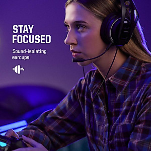 RIG 400HS Stereo Gaming Headset for PS4 with Noise-Cancelling Mic and Performance Audio (Renewed)