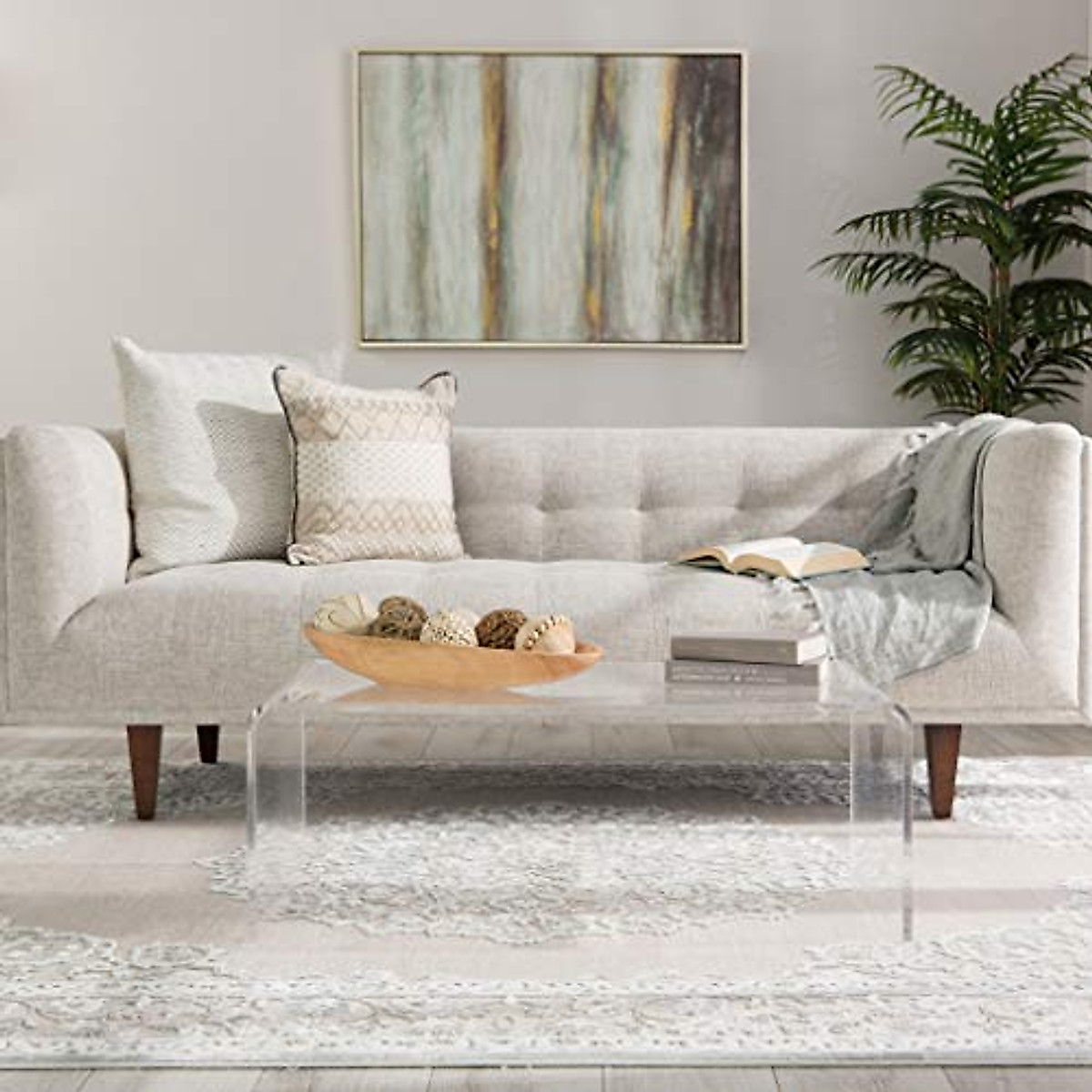 Jaipur Living Malo 5'X7'6" Area Rug, Contemporary Gray, with 1/4" Pile Height, for Indoor Spaces, Living Room, entryway